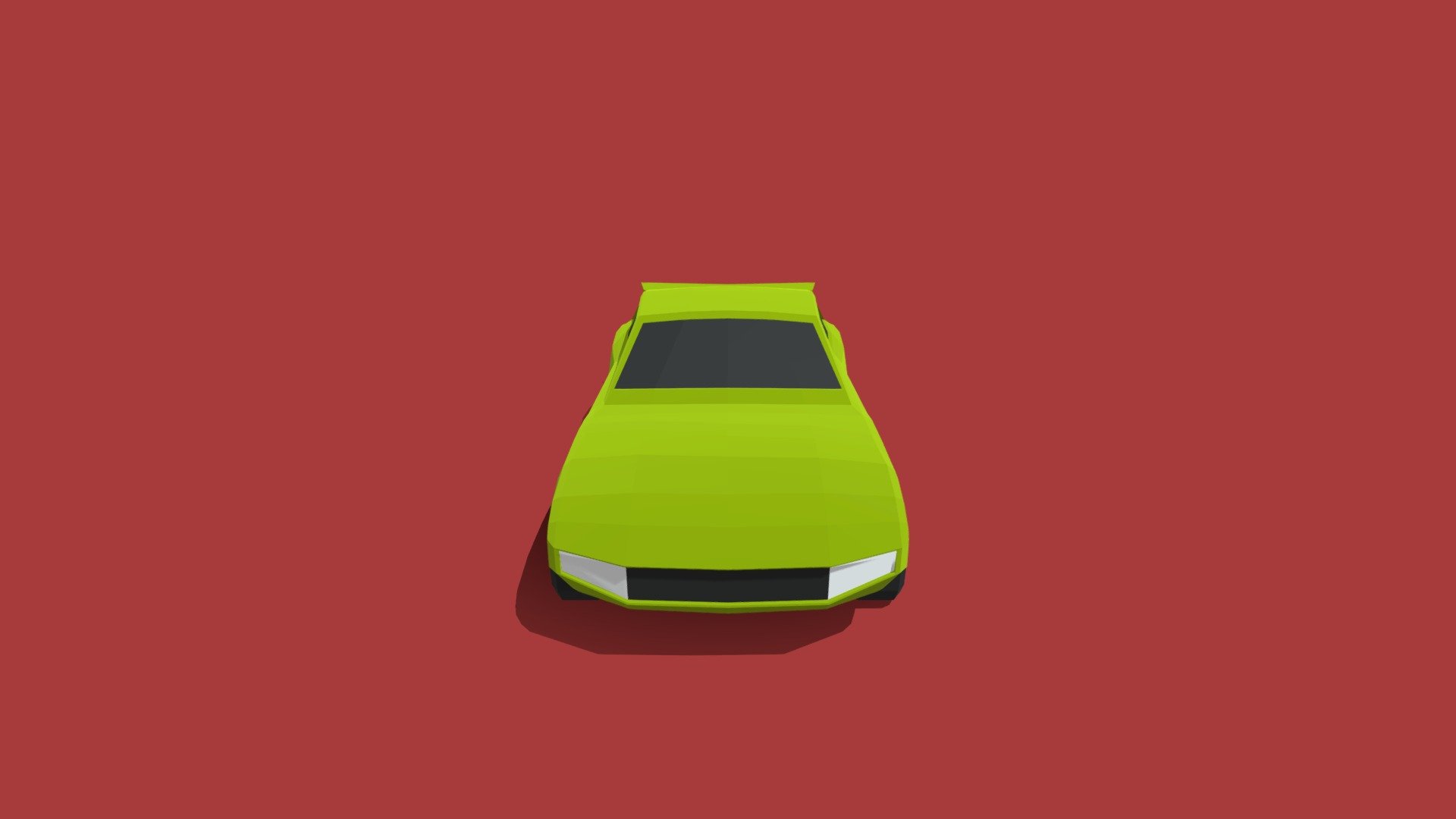Low-Poly Car - Download Free 3D model by CezarBlack [8f54045] - Sketchfab