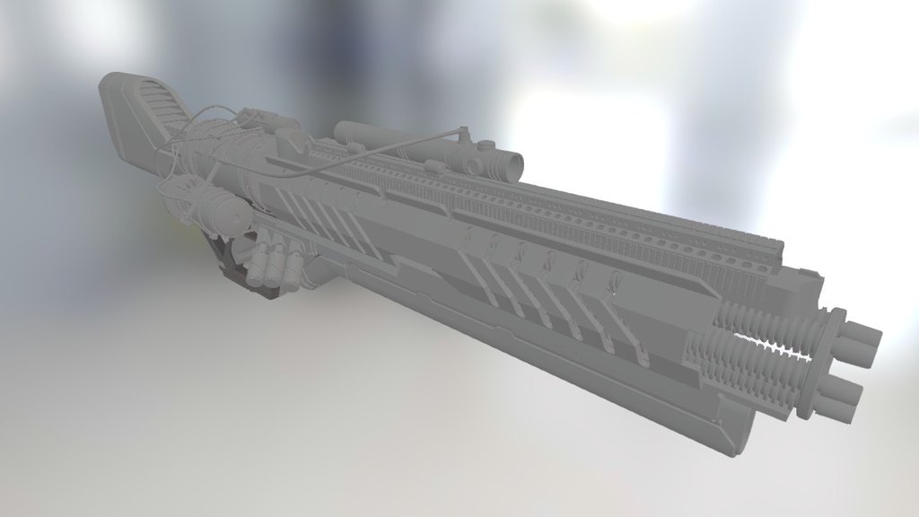 Rifle SF - 3D model by mgndngbebot [8f558bd] - Sketchfab