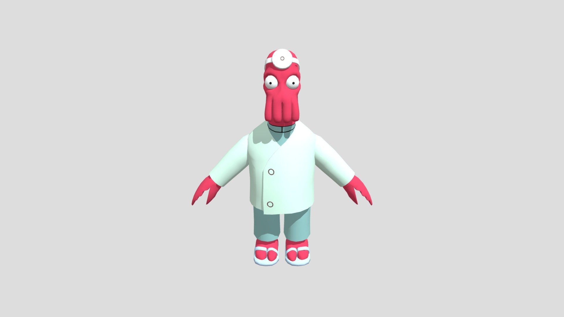 Dr. Zoidberg - Download Free 3D model by chicosantossaraiva [8f56304 ...