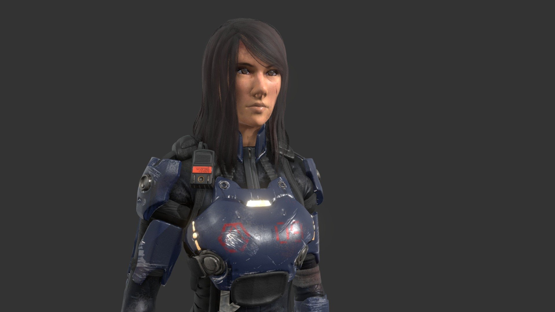 Sci-Fi Character - Download Free 3D model by ghostlyfail [8f58bf1 ...