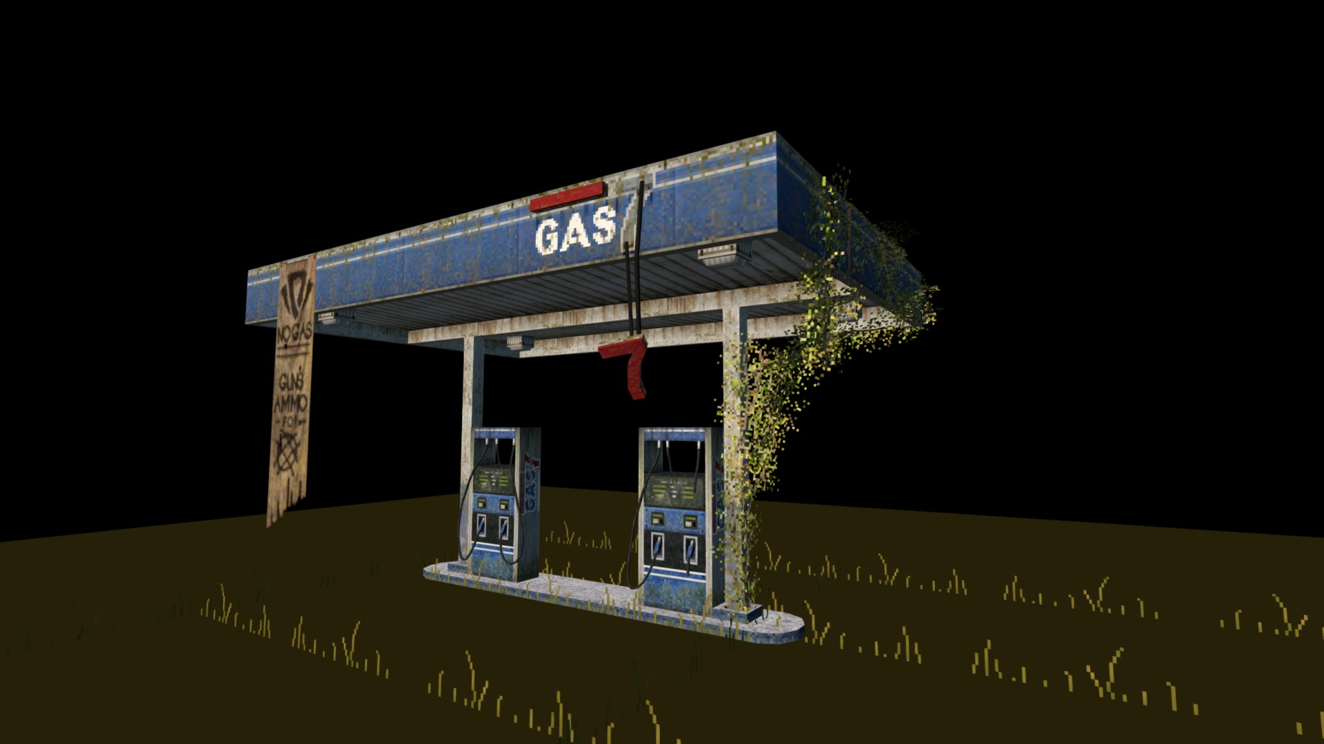 Gas Station Test Pack - 3D model by Thomas Kole (@ThomasKole) [8f59d98 ...