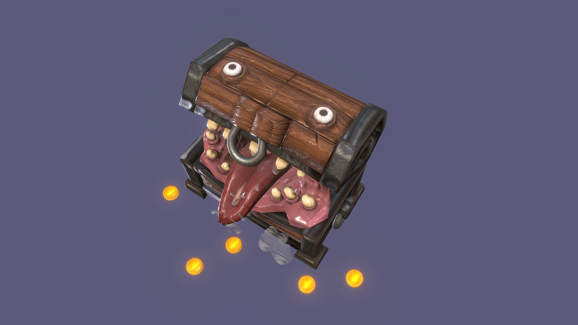 monster box - 3D model by giyeon [8f5a295] - Sketchfab