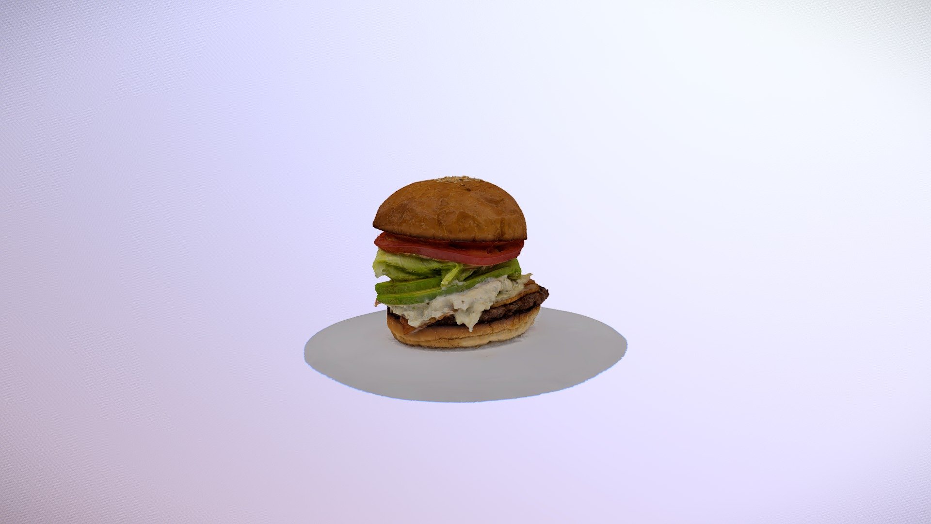 Photogrammetry - Burger Model - 3D model by GevCG [8f5acc7] - Sketchfab