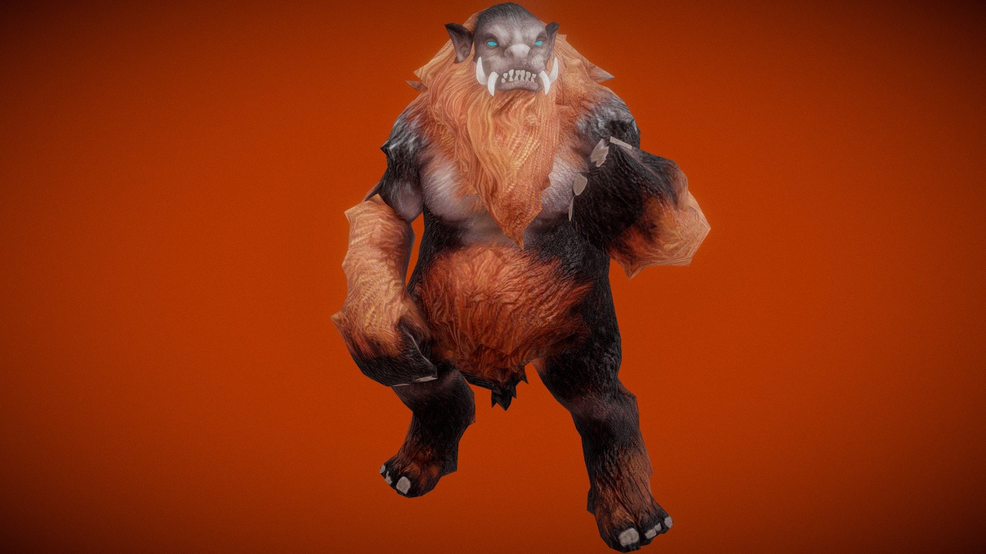 Hairy troll skin 1 - Buy Royalty Free 3D model by Luna Studio ...