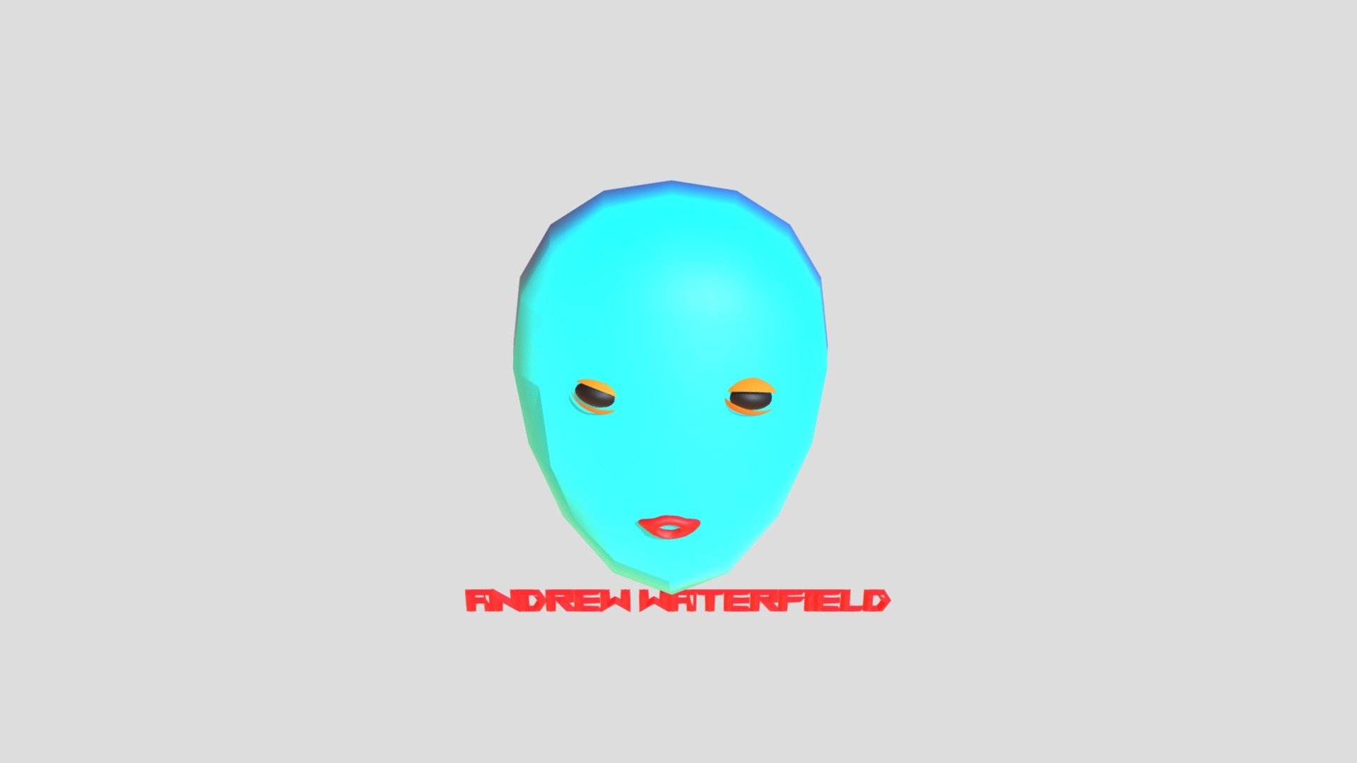 Wk 5a Character Blockout Waterfield Andrew - Download Free 3D model by ...