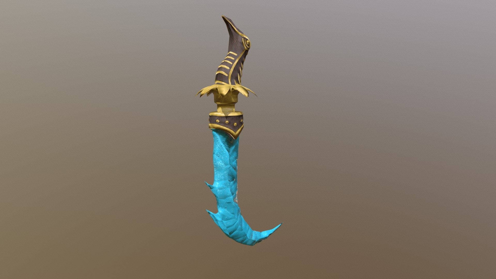 Dagger - 3D model by melainekenner [8f5c642] - Sketchfab