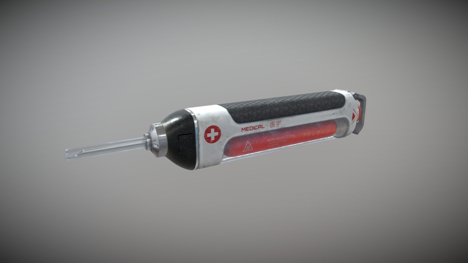 Medical Syringe - Download Free 3D model by Tadeas Kribek (@tadeas ...