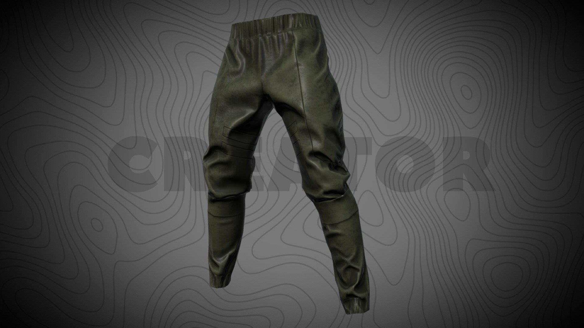 Modern pants (joggers) - Download Free 3D model by DanlyVostok ...