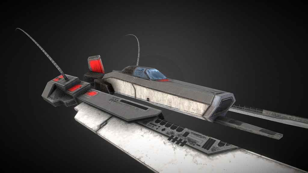 Ship Fighter - 3D model by xenoman [8f6076d] - Sketchfab