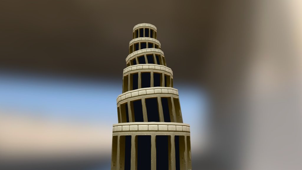 tower of heaven - 3D model by sea-paz [8f608ce] - Sketchfab
