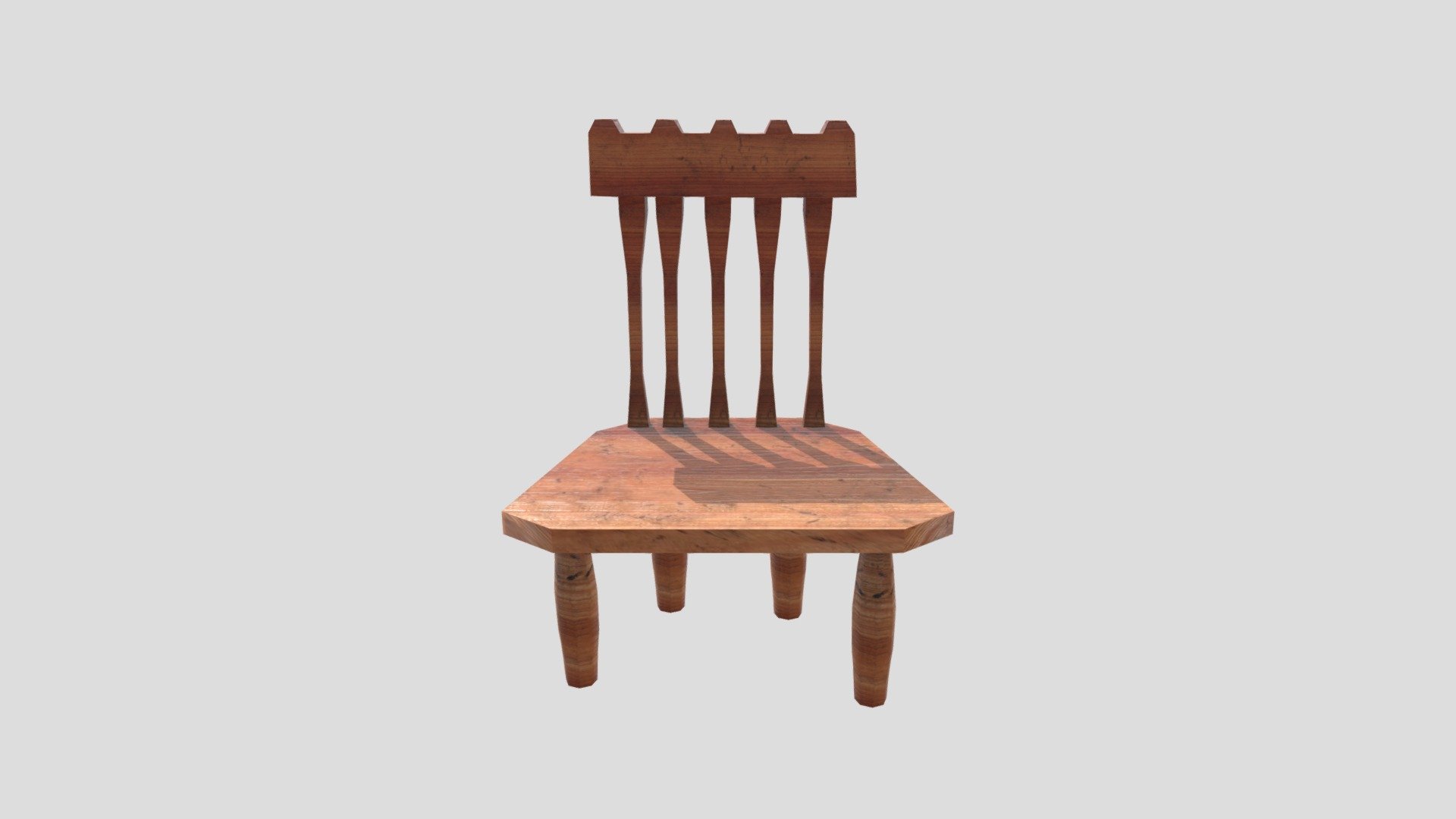 Basic chair - 3D model by S.pencer [8f6148b] - Sketchfab
