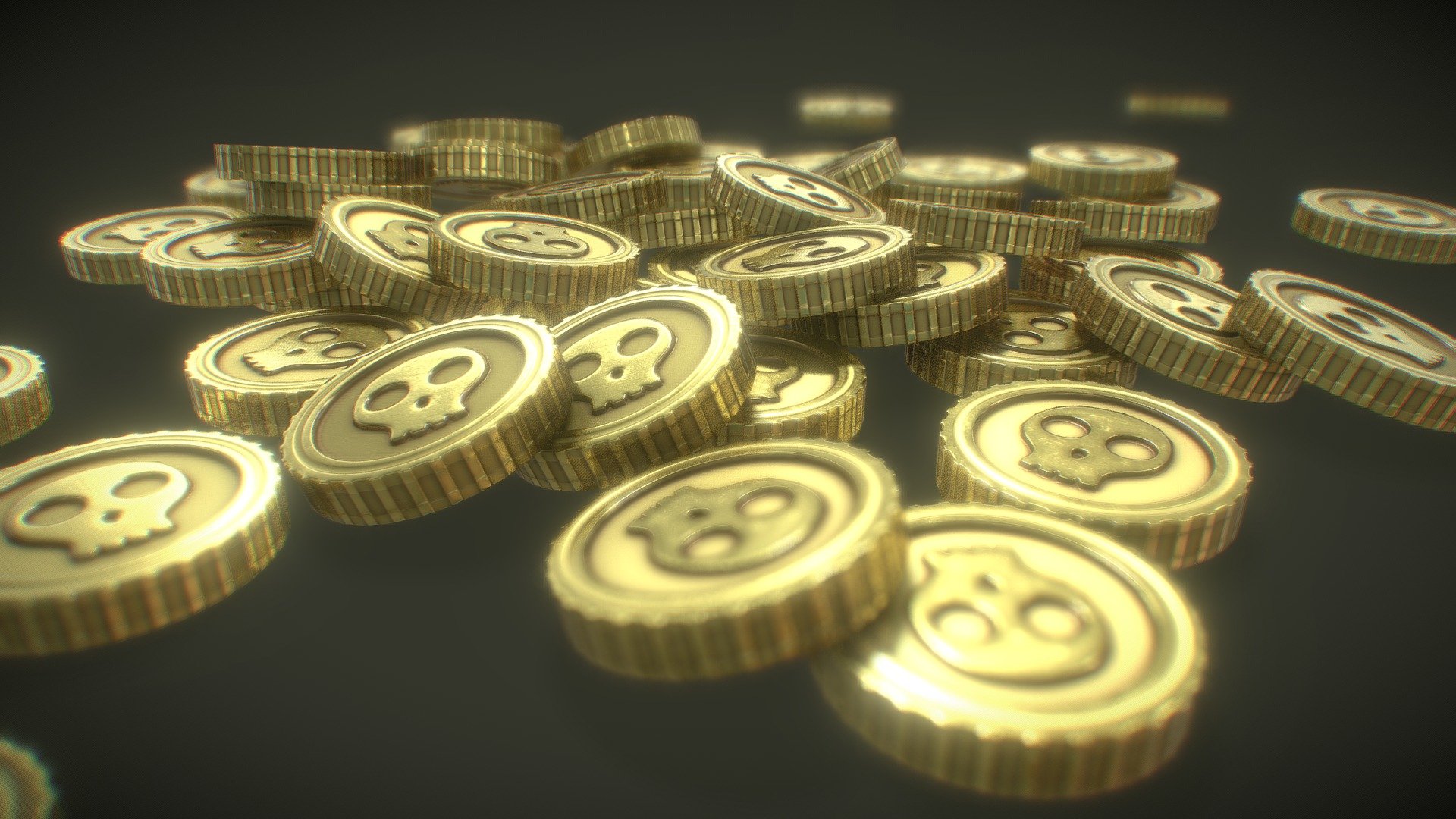 Pirates Coins - 3D model by Sir Erdees (@sirerdees) [8f61cc4] - Sketchfab