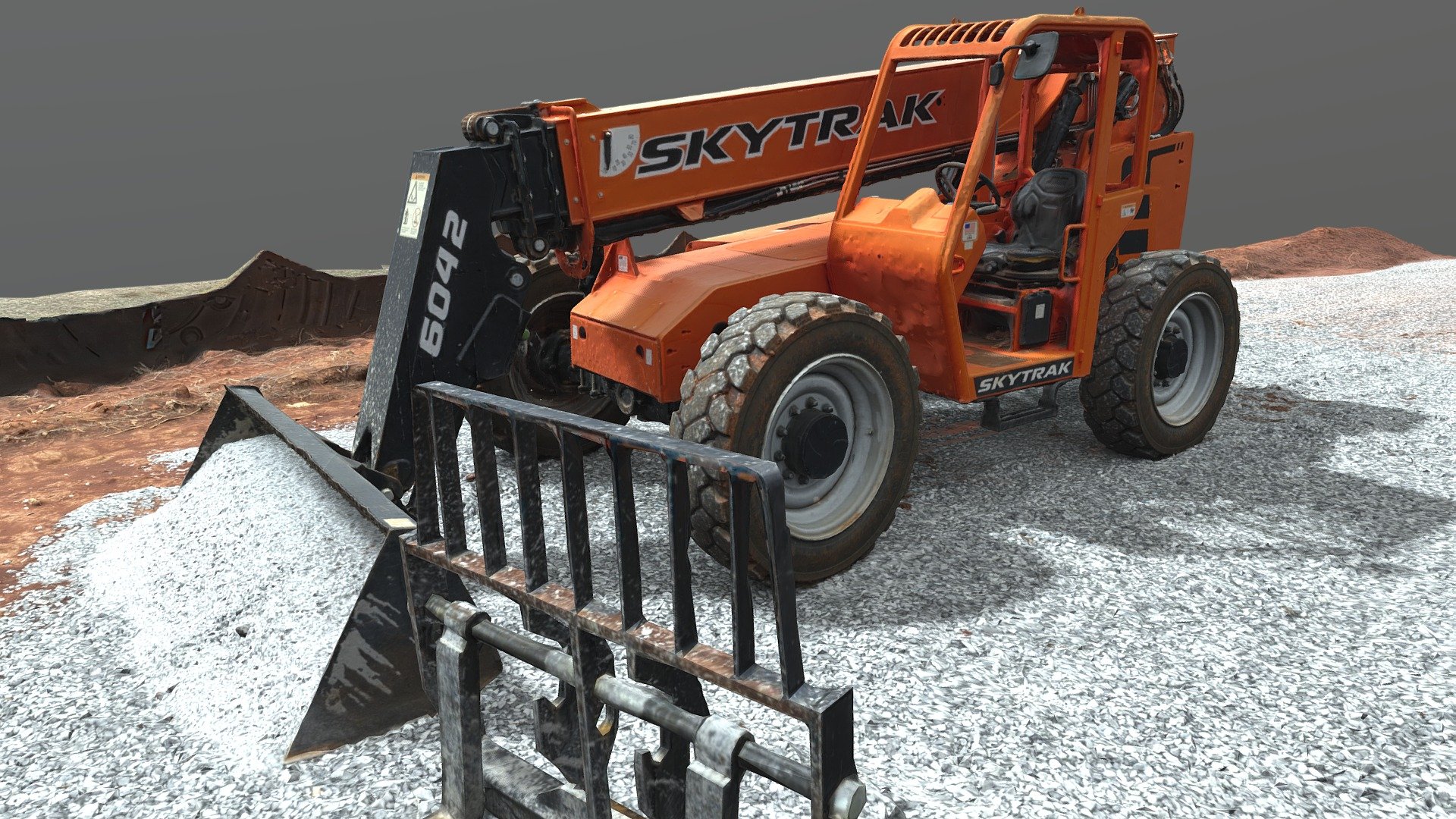 JLG SKYTRAK 6042 - Buy Royalty Free 3D model by johnnokomis [8f639c5 ...