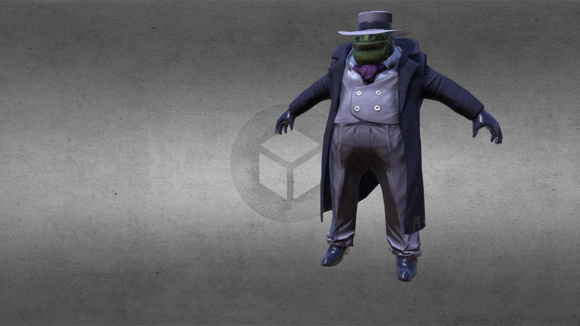 Crocko The Gangster - 3D model by NemirovskyPeter [8f63fcf] - Sketchfab