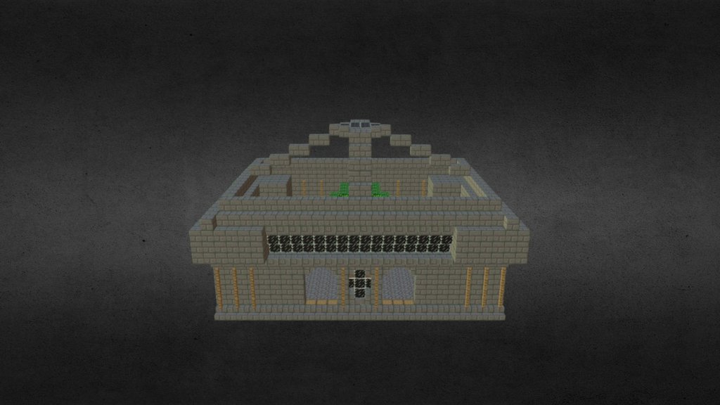 Minecraft House - 3D model by applefruit [8f6555a] - Sketchfab