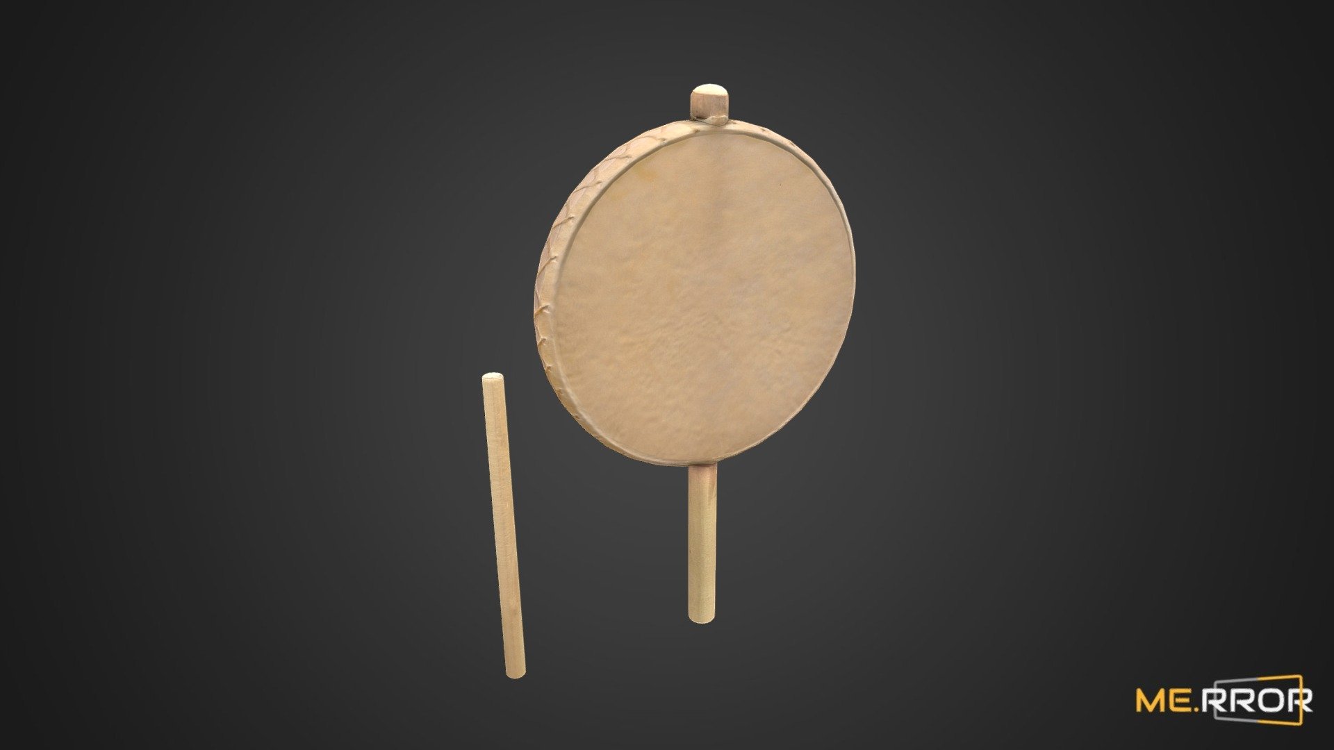 [Game-Ready] Korean traditional instrument Sogo - Buy Royalty Free 3D ...