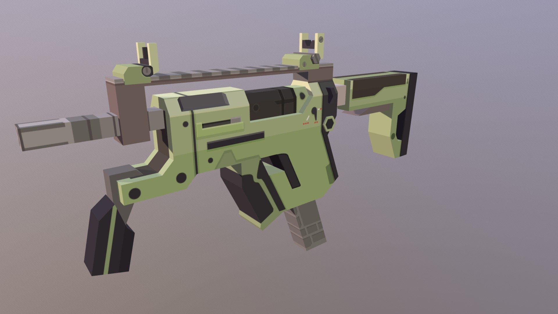 Dahl SMG [Unturned Version] - 3D model by Sillysniper17 [8f668b0 ...