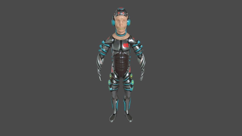 Skeleto - 3D model by nem240 [8f677ca] - Sketchfab