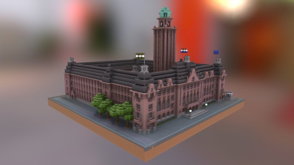 Minecraft Stadshuis