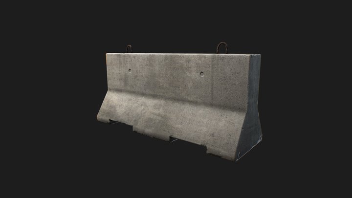Roadblock 3D models - Sketchfab