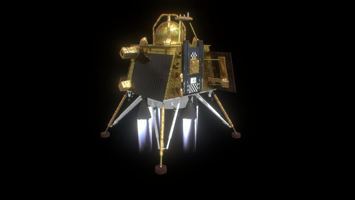 Chandrayaan3 3D models - Sketchfab