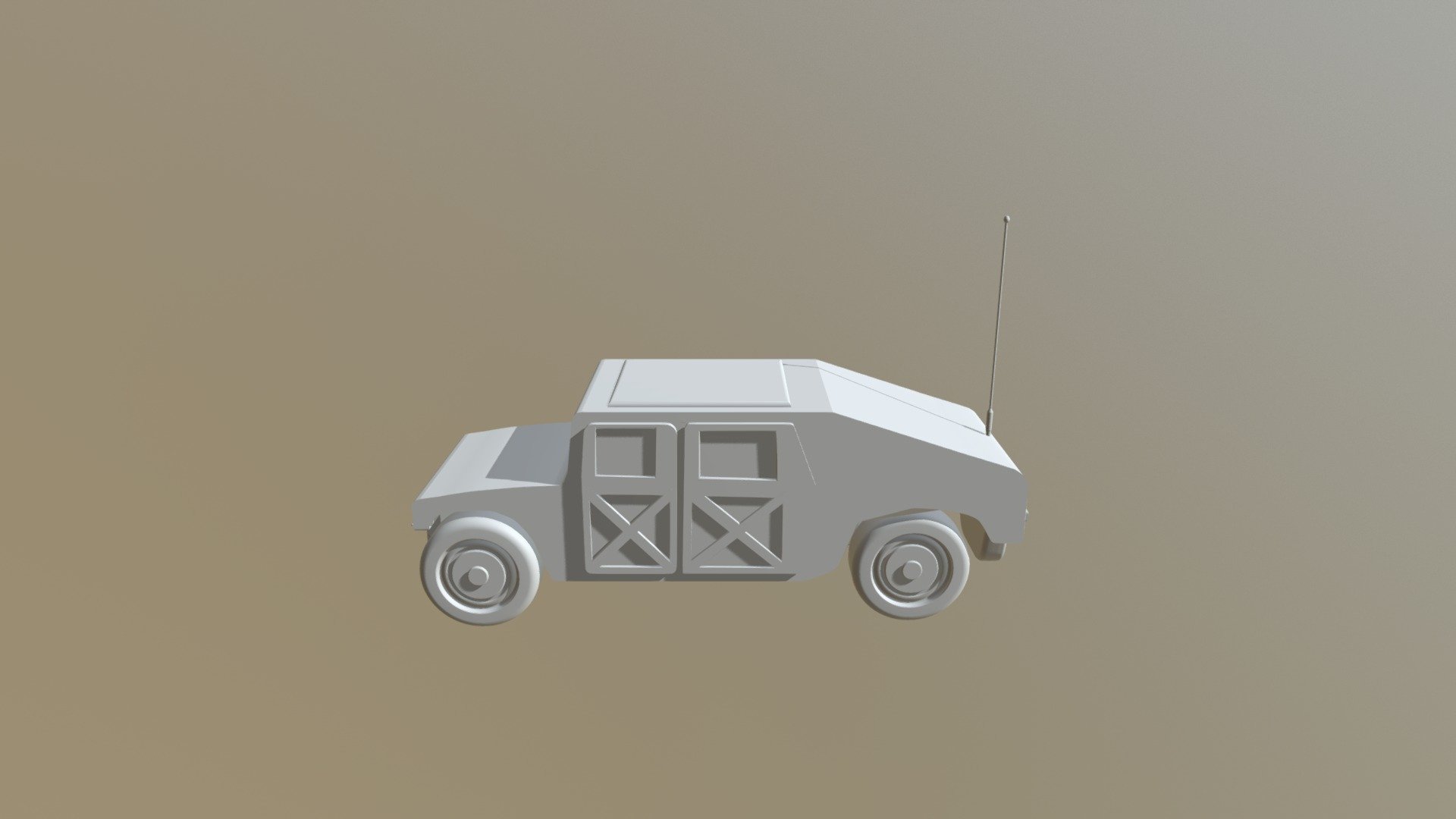 Military Humvee W I P - 3D model by Dutchkiller2000 [8f69bbe] - Sketchfab