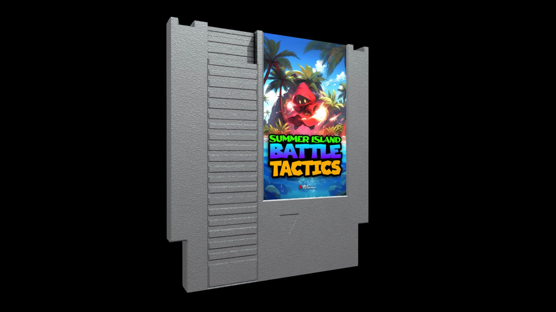 Summer Island Battle Tactics NES Cart - Download Free 3D model by Ninja ...
