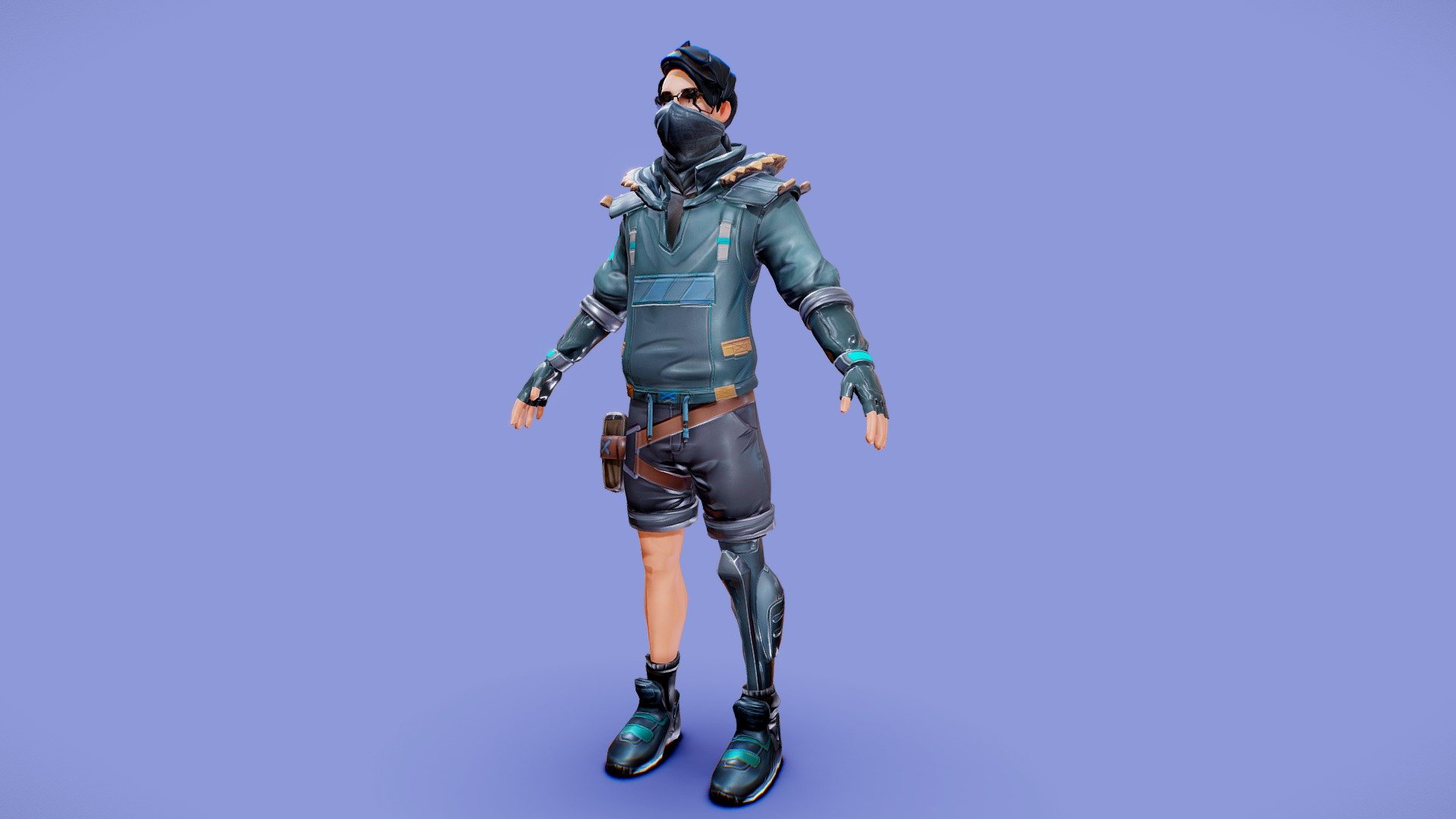 Robo Dude | Full Body Avatar | - Download Free 3D model by Abhay Singh ...