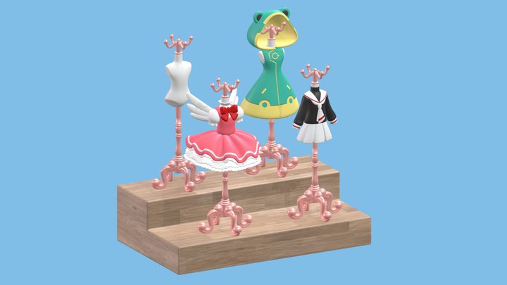 Gacha 3D models - Sketchfab