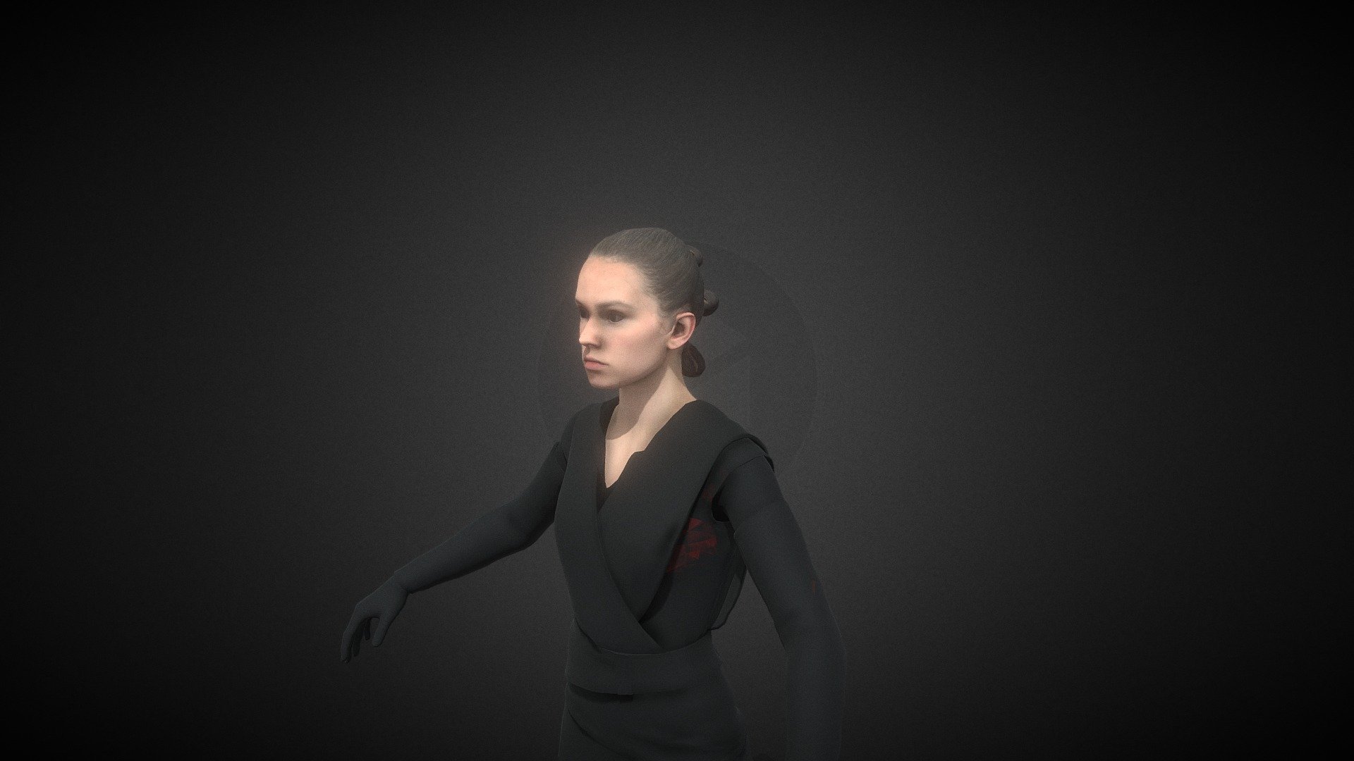 Star wars-Rey - Download Free 3D model by 3D Resource (@lopuh22721 ...