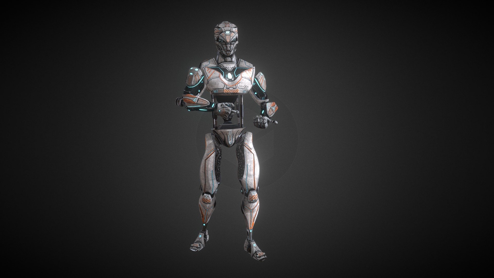 Robot SDR-004 - 3D model by escutia3d [8f6d4bb] - Sketchfab