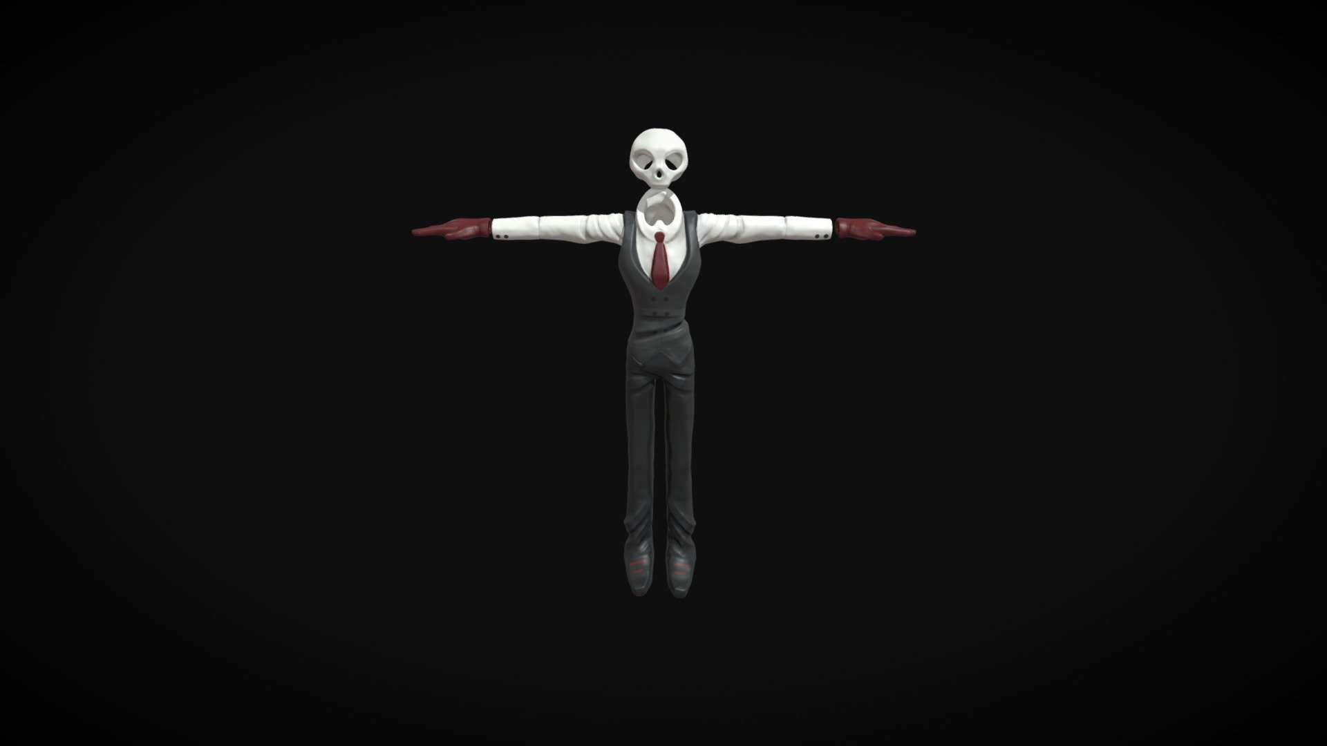 Mr. Game-Master Skeleton - 3D model by Volkova (@arvolko) [8f6da4c ...