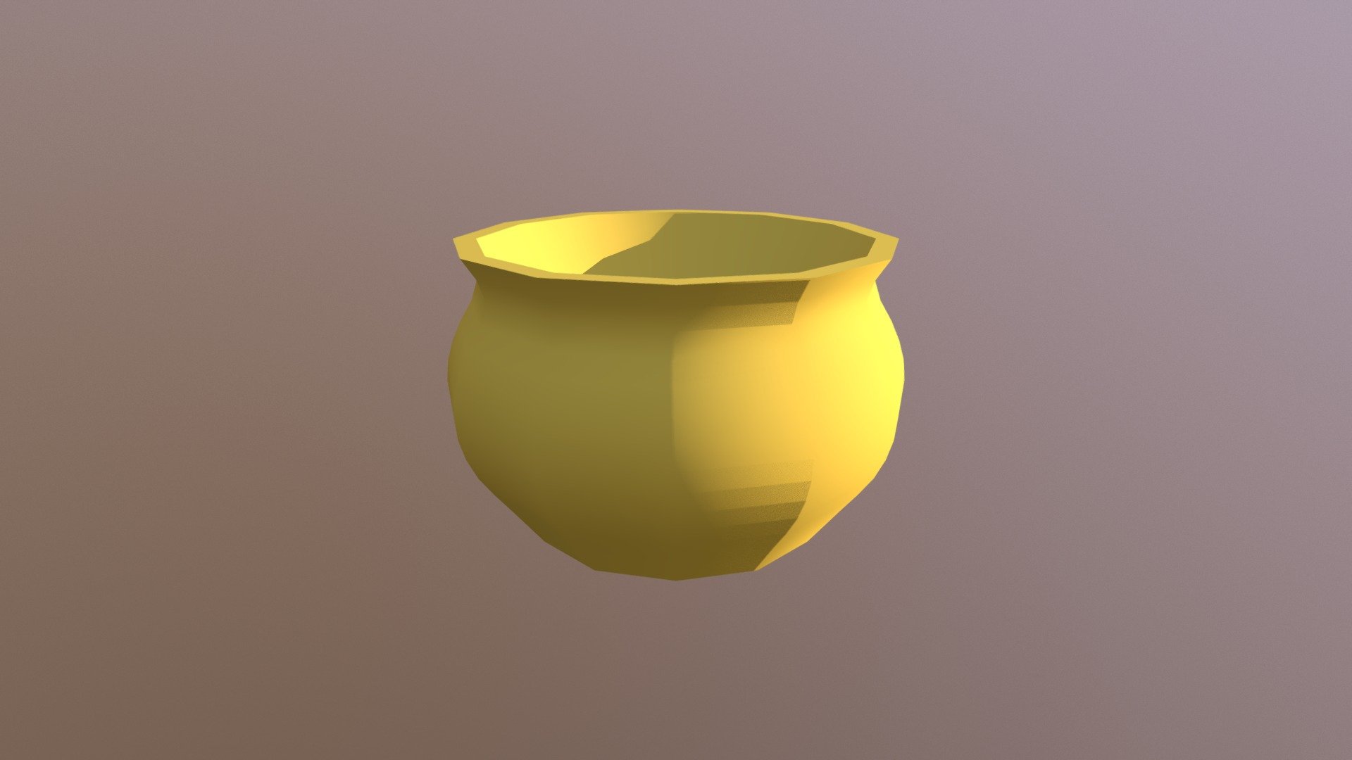 Basic Pot - 3D model by Trevor Goode (@TGoode) [8f6dbc1] - Sketchfab