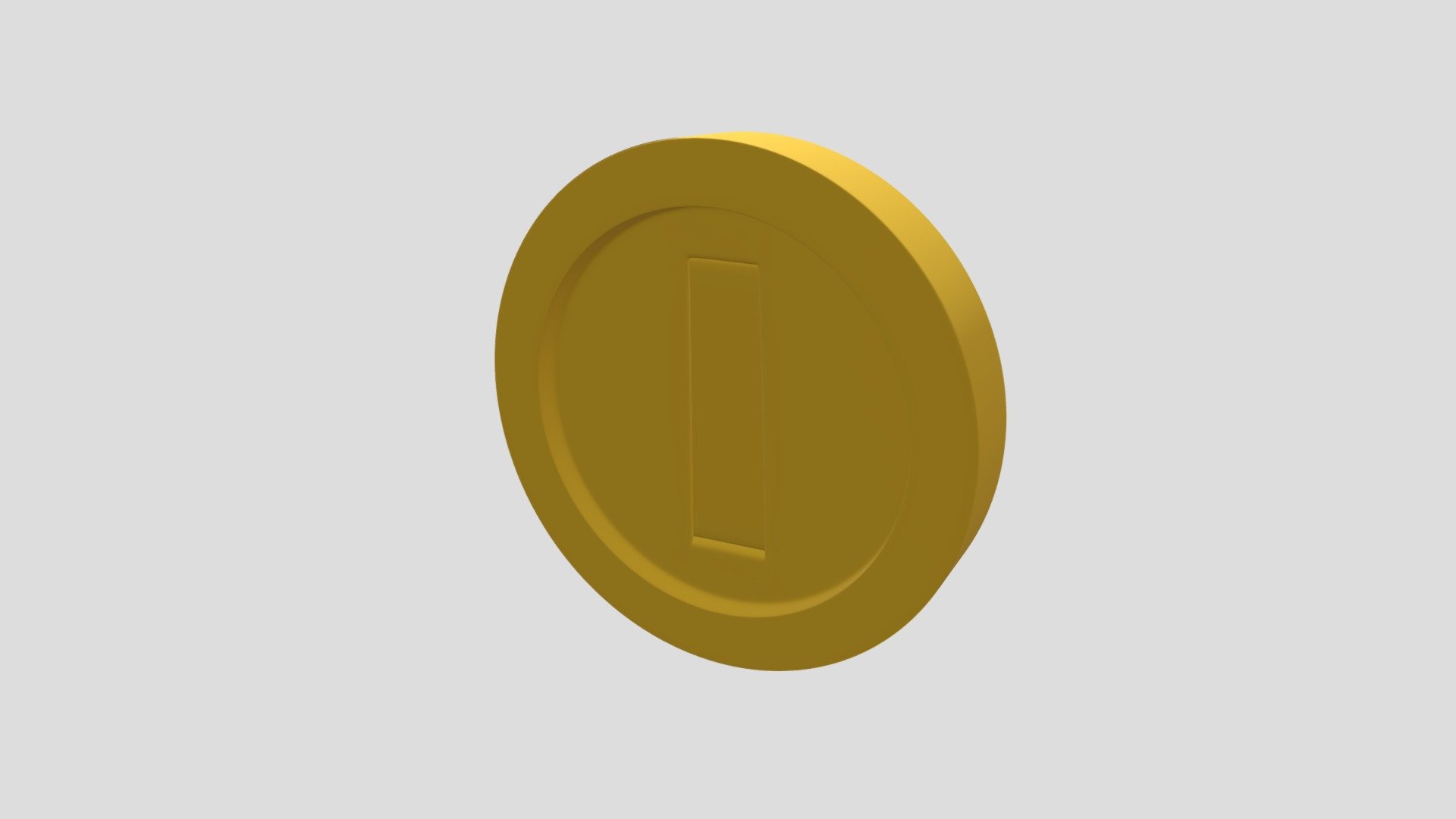 Super Mario Bros Gold Coin - 3D model by grkpektis [8f6f0b8] - Sketchfab
