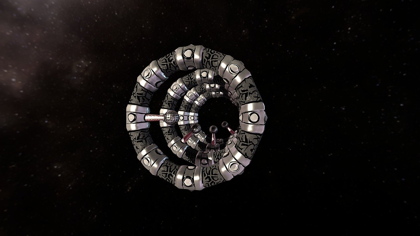 Space Wheel - 3D model by olga_poloukhine [8f70041] - Sketchfab