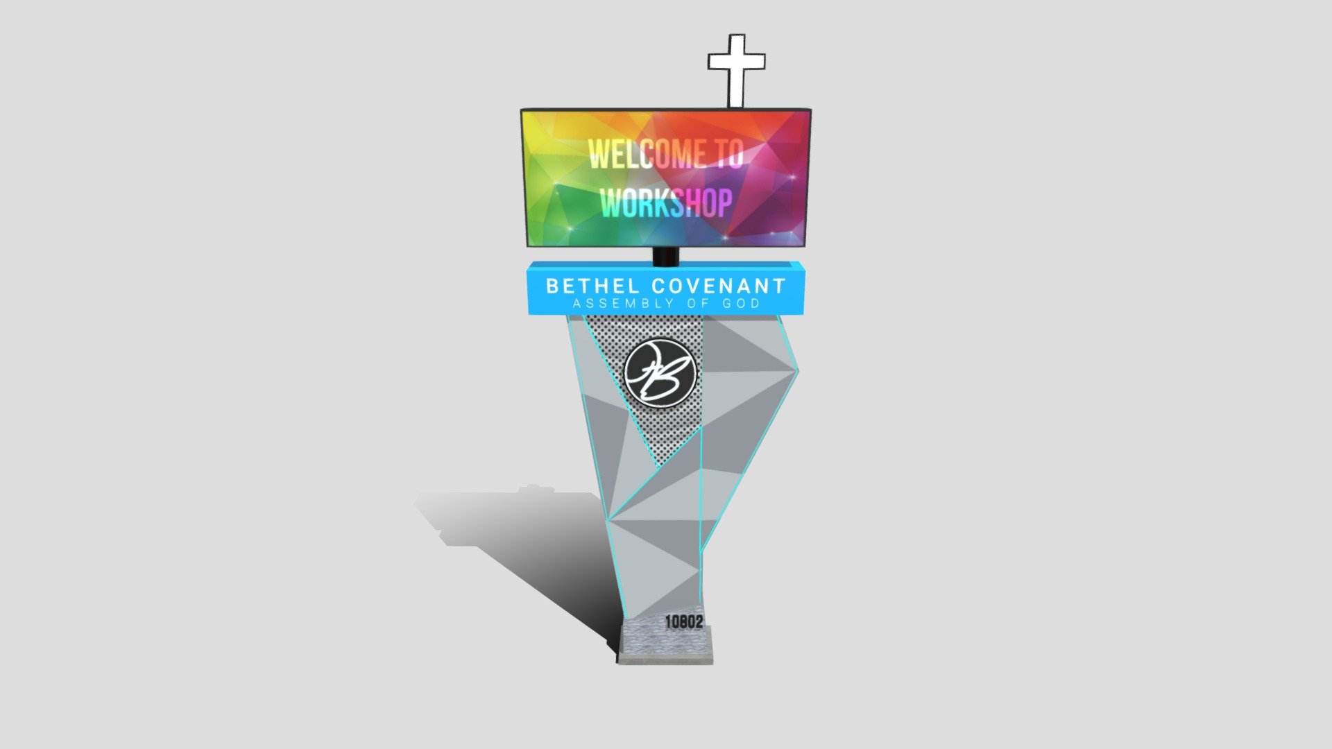 Bethel Covenant SIGN A2 - 3D model by jonSigns [8f7094d] - Sketchfab