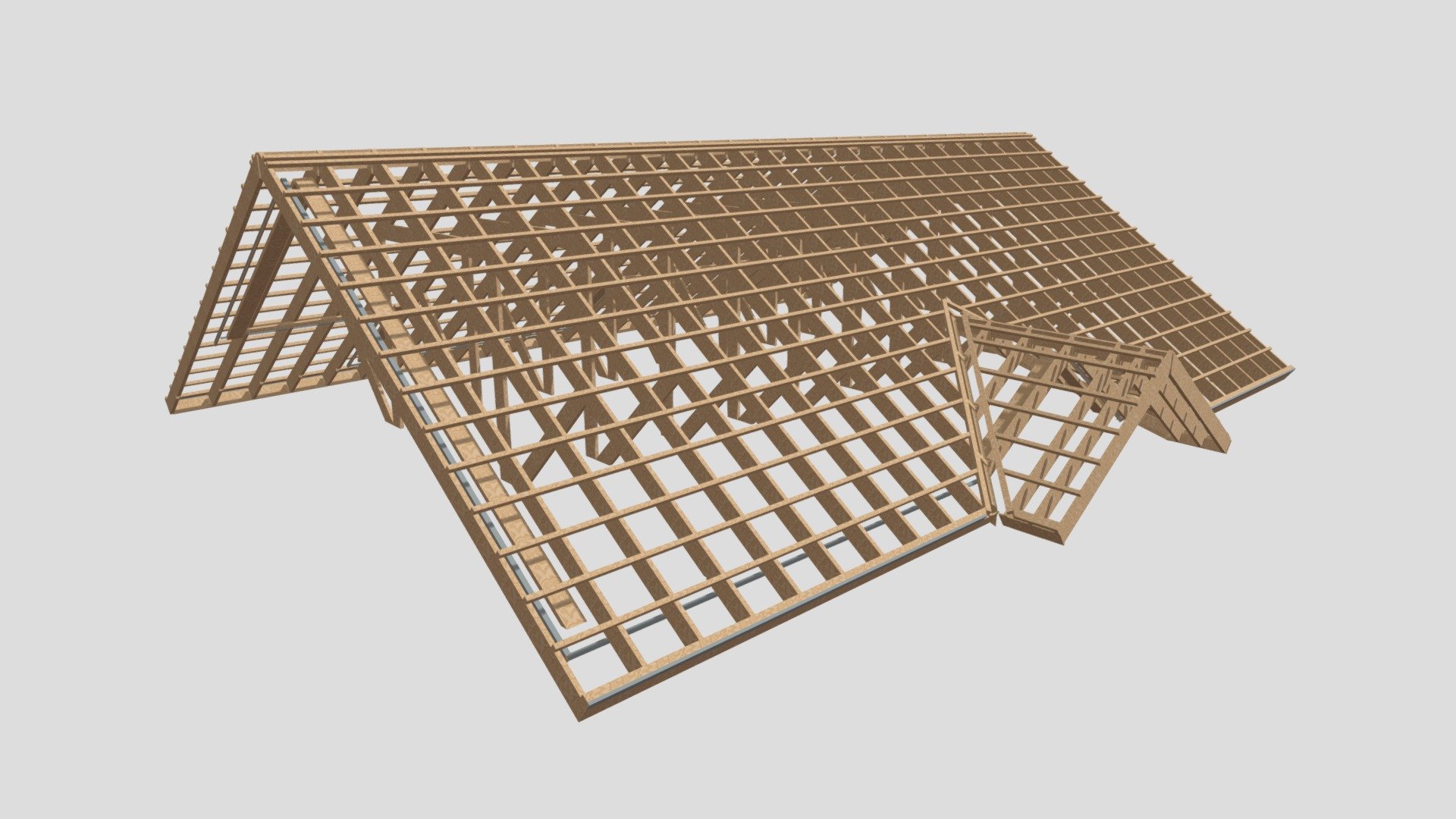 M0-EF_20_10 Superstructure Frames - Roof - Download Free 3D model by ...
