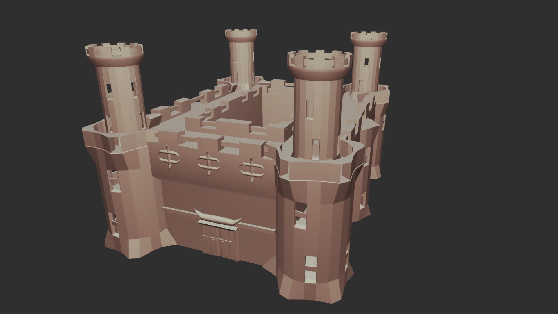 Knight's Dwelling - 3D model by polygonpower [8f717d3] - Sketchfab