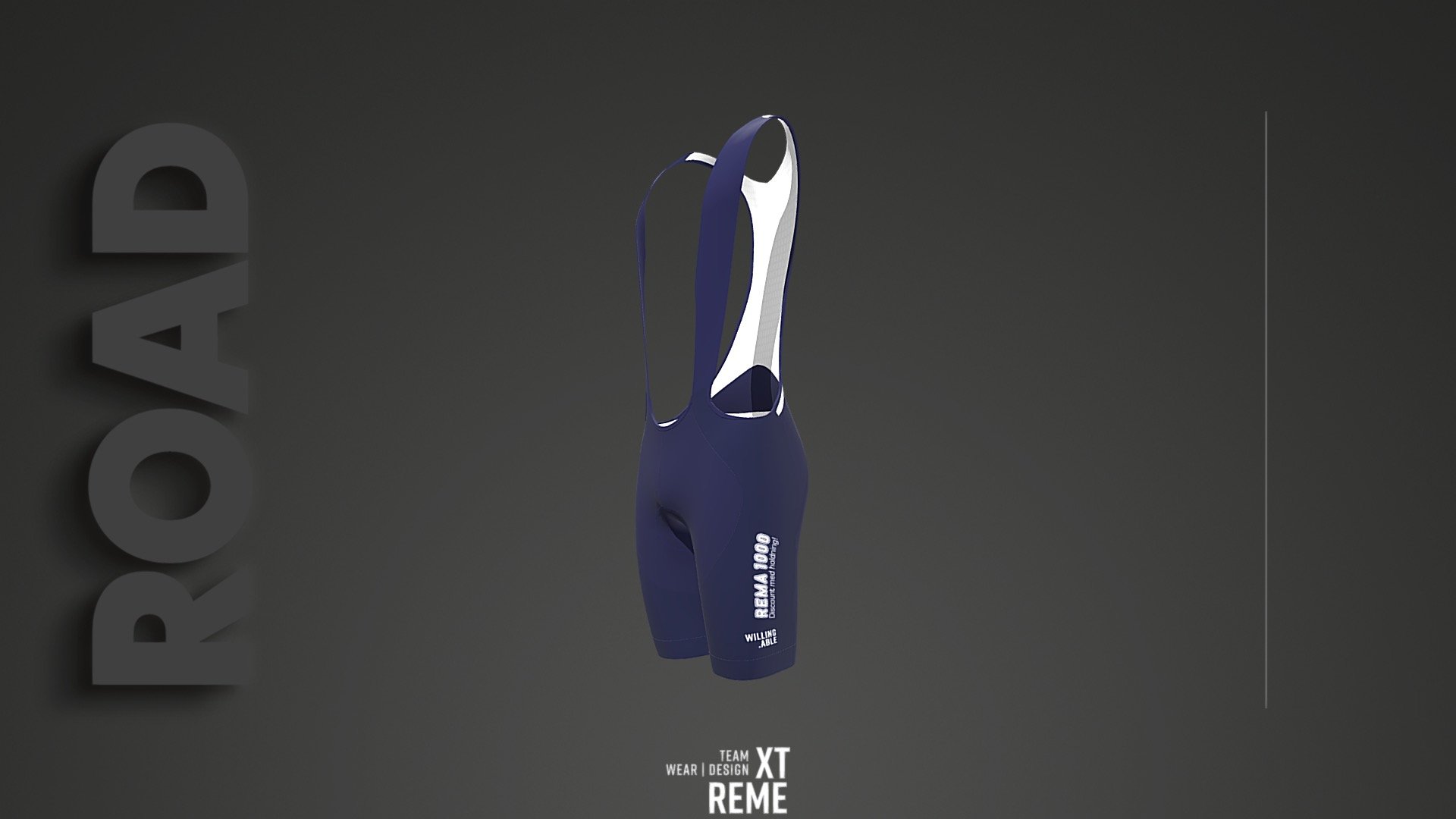 Team Airtox - Carl Ras - Pro Bibs 05555 - 3D model by Konggaard ...
