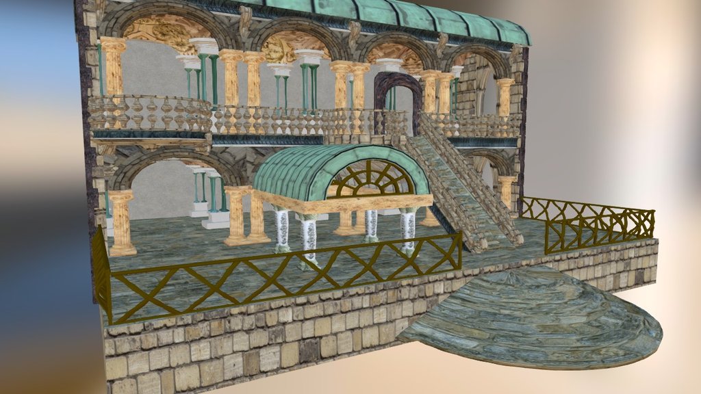 Zion building - 3D model by Dragon_Ronin [8f7435a] - Sketchfab