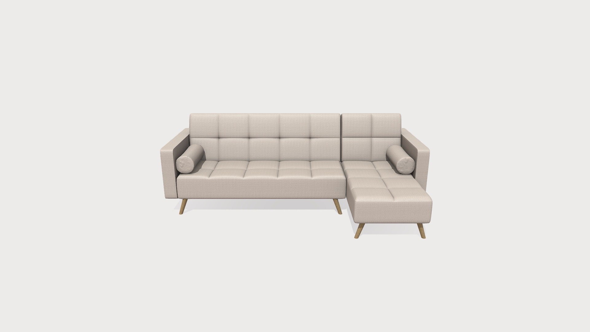 3029245 Sofá Cama L Click Clack Newport Beige - Buy Royalty Free 3D model by Inmersivo S.A.S ...