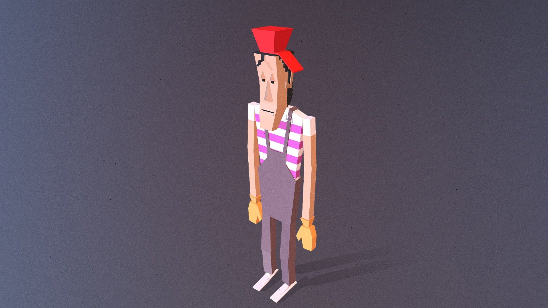 The tall Money For Nothing guy - Download Free 3D model by omri_ha ...