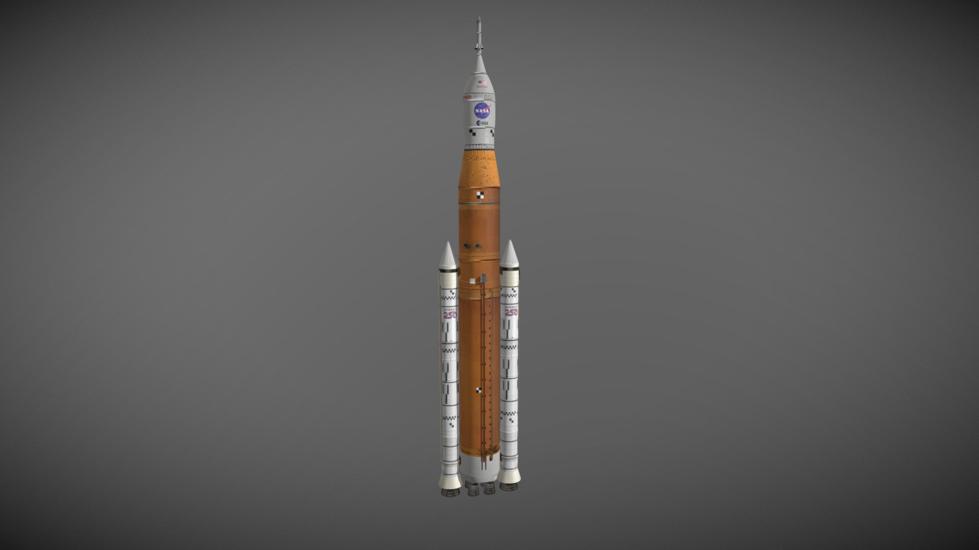 Low Poly - NASA Artemis II SLS Rocket - Download Free 3D model by ...