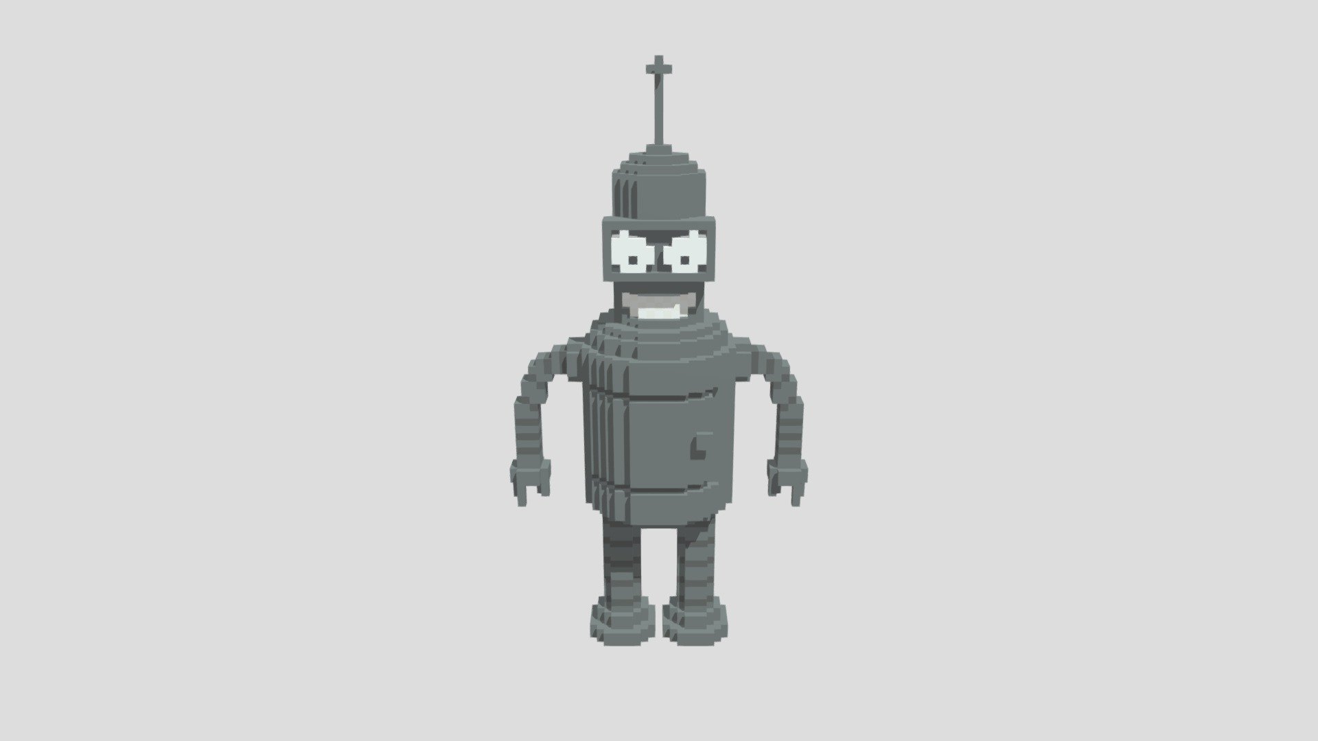 Bender - 3D model by Dmitry Pollack (@pollackMD) [8f77972] - Sketchfab