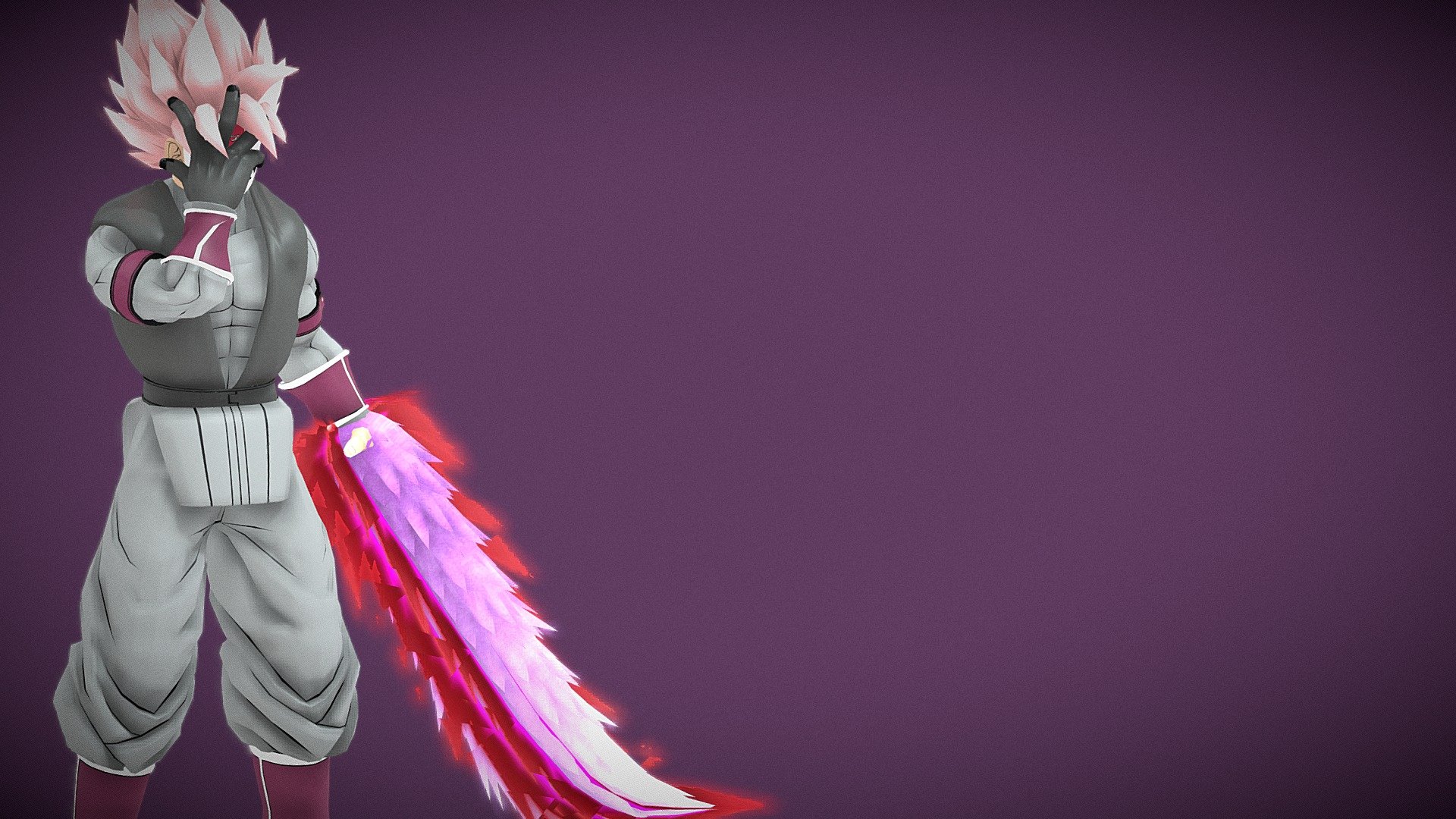 THE CRIMSON MASKED SAIYAN(SSR) || SDBH - Download Free 3D model by ...