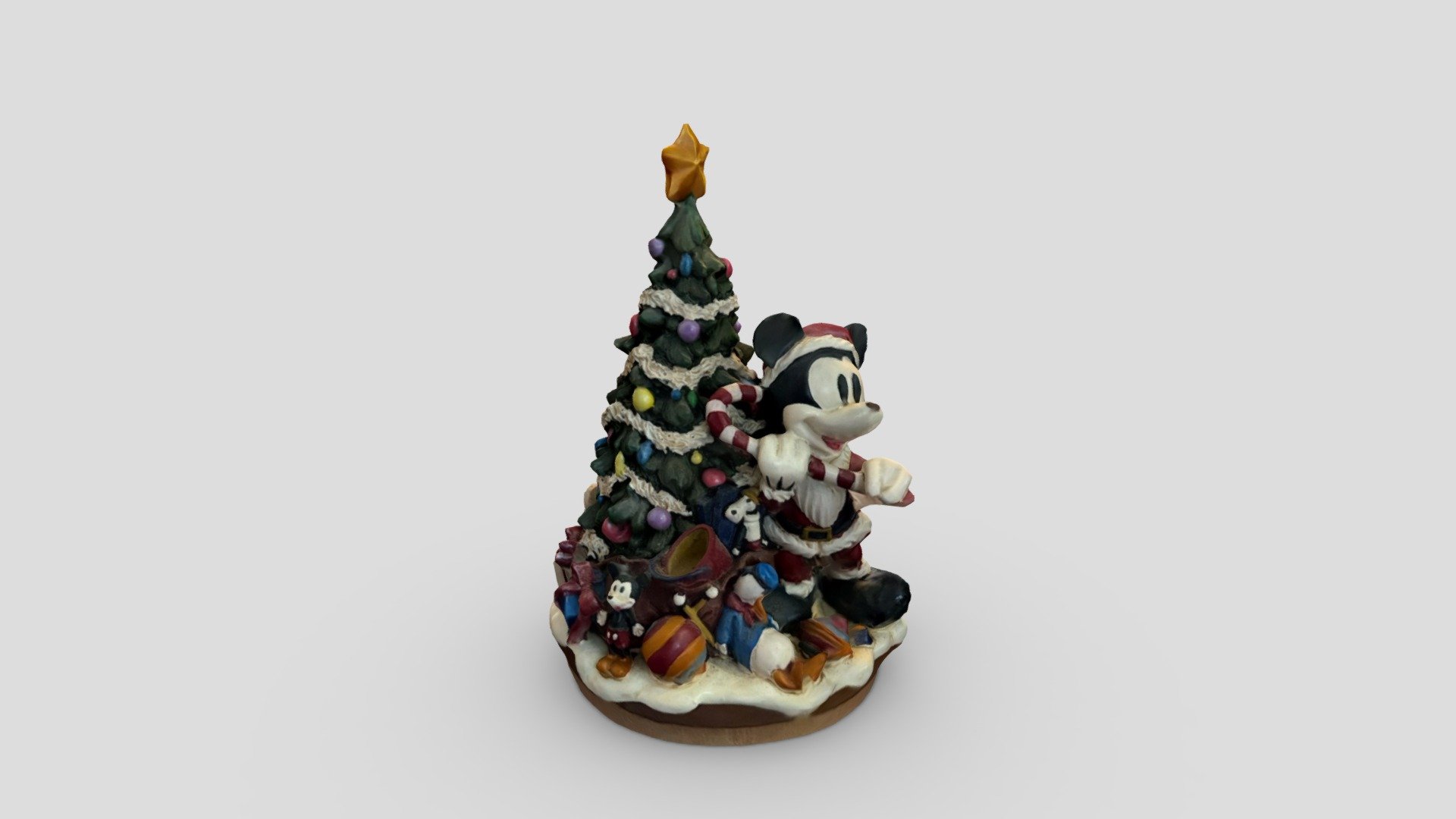 Mickey Mouse Christmas Decoration - Buy Royalty Free 3D model by ...