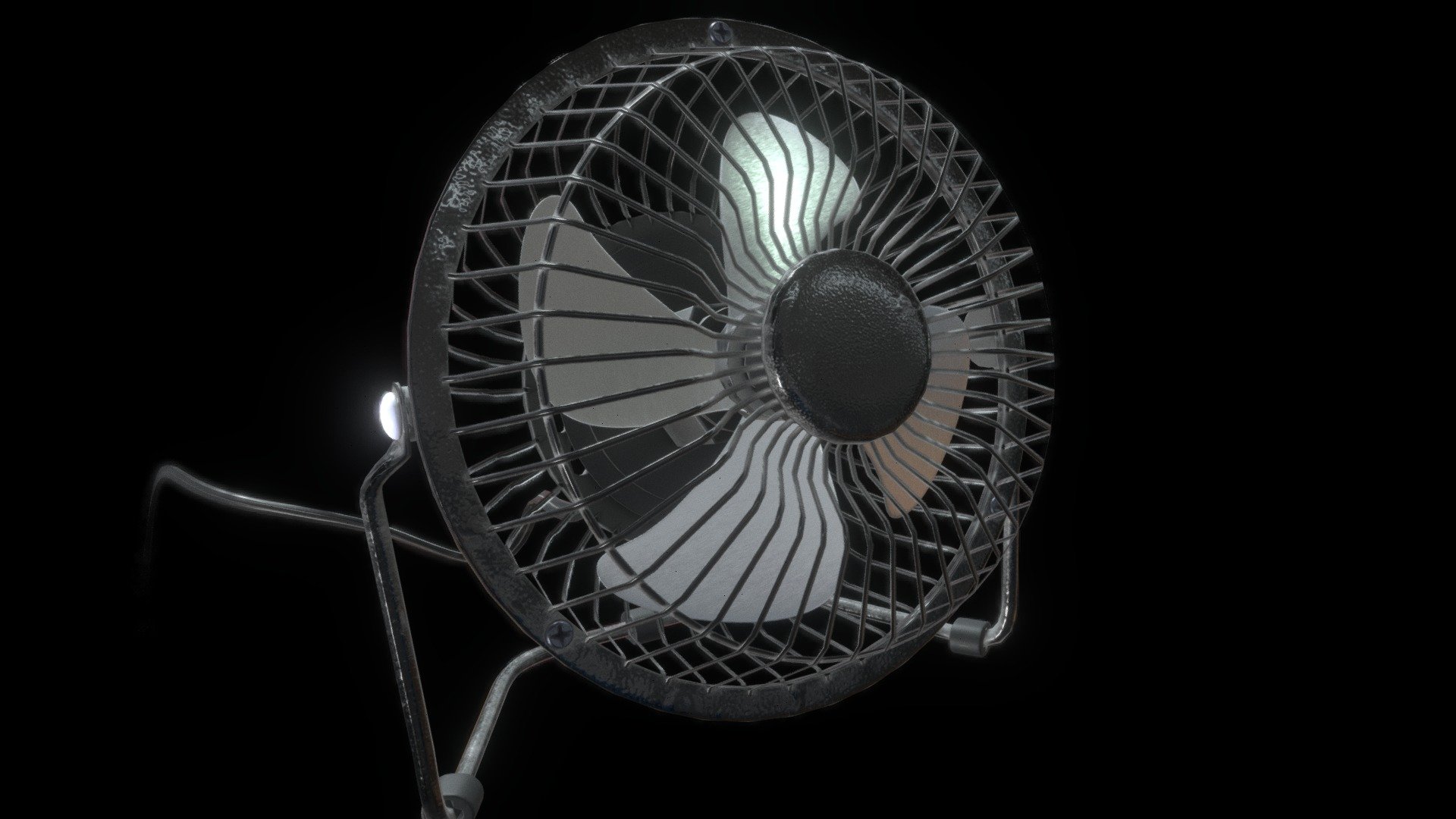 Desk Fan - 3D model by Mak Hepler-Gonzalez (@makhgon) [8f796f8] - Sketchfab