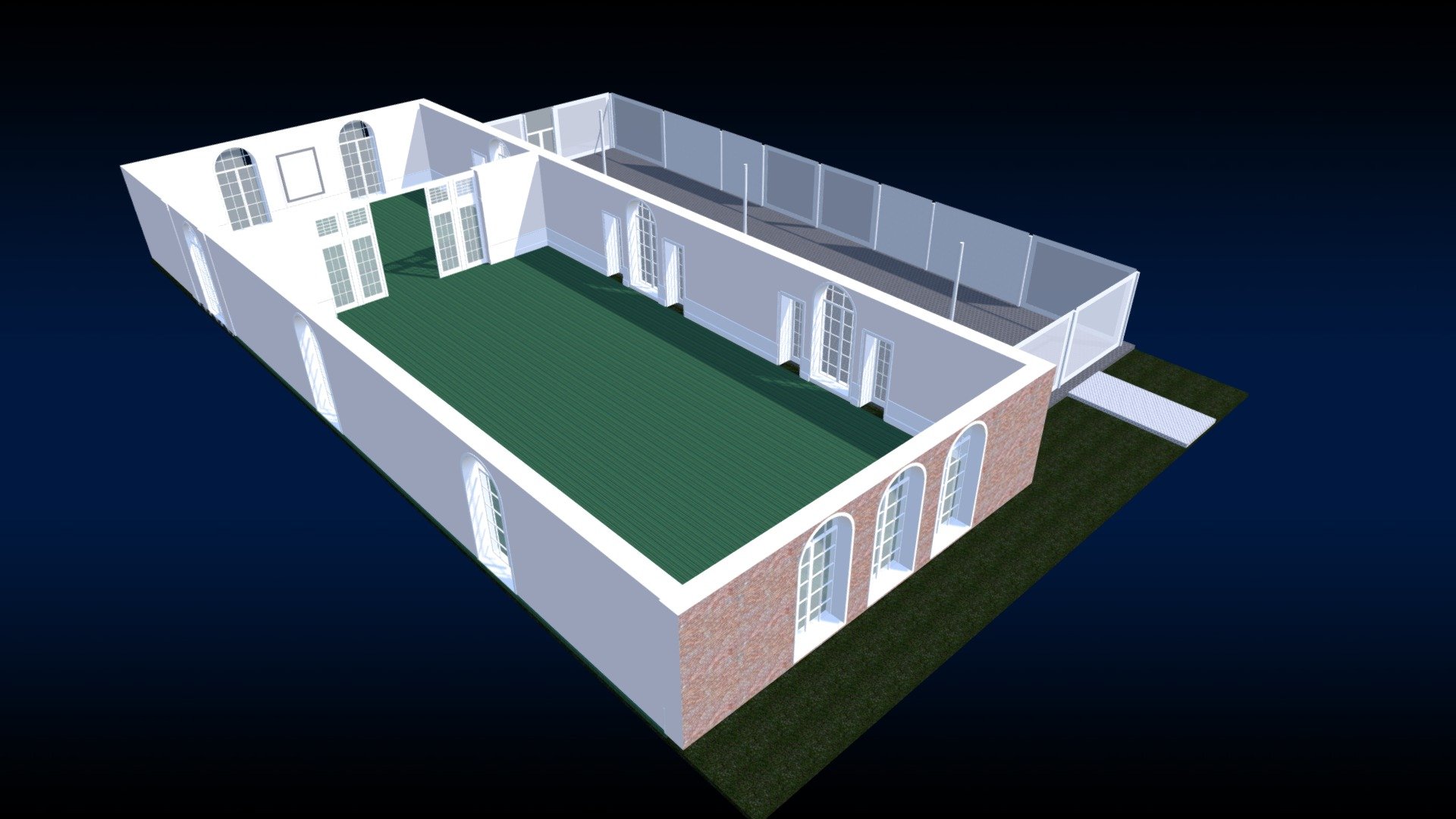 The Garden Terrace Room - 3D model by The Wedding Scanner ...