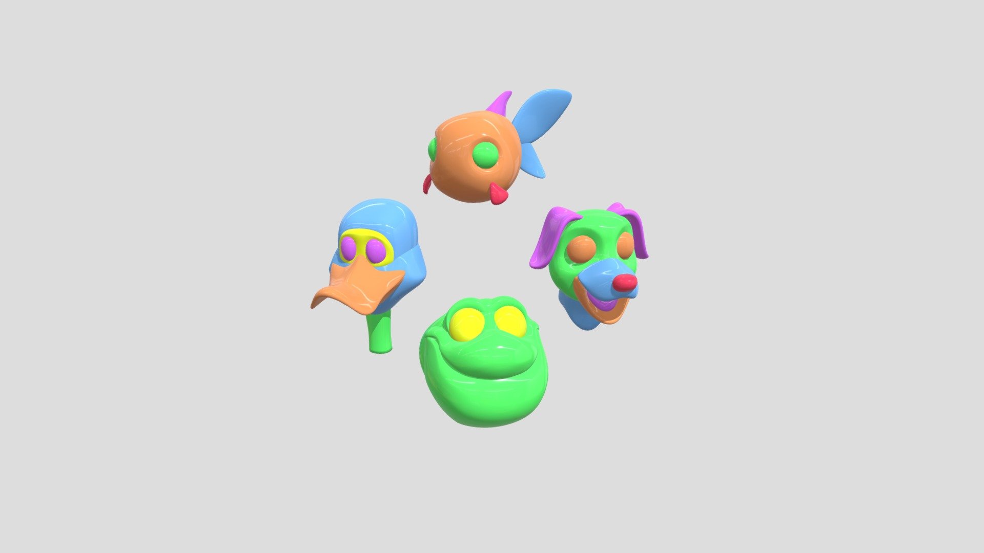 Blocking Exercise - 3D model by papaulo [8f7f927] - Sketchfab