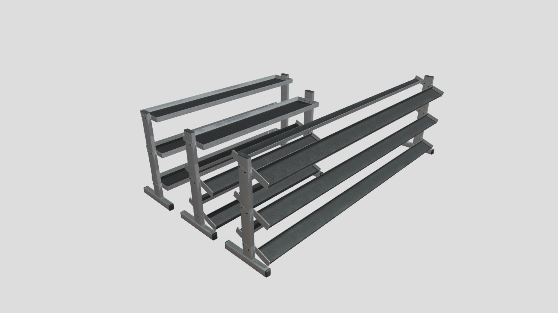 Weight Racks 4K and 2K Textures - Buy Royalty Free 3D model by ...